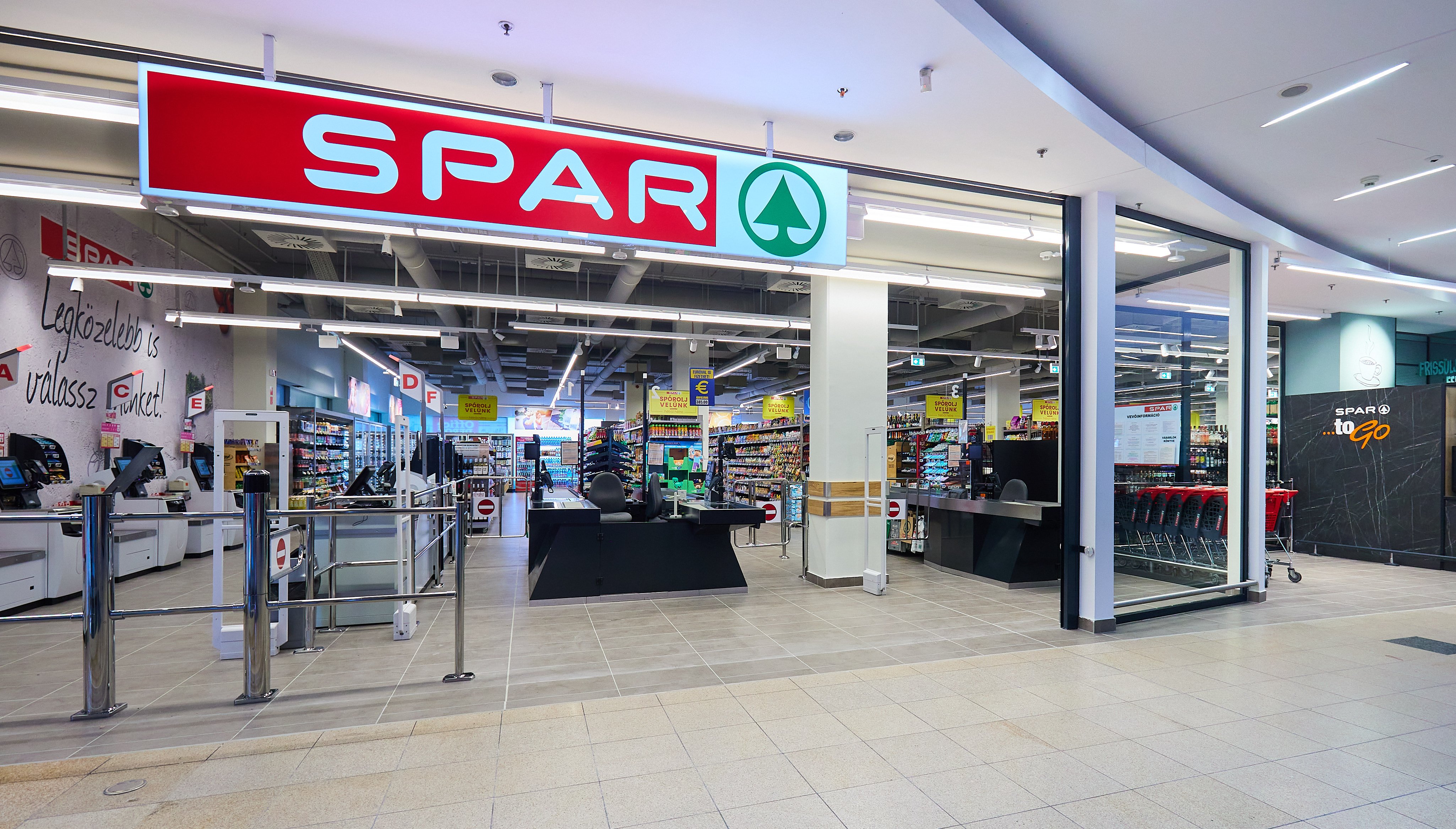Több mint 2,3 milliárd forintos SPAR-fejlesztés Kelet